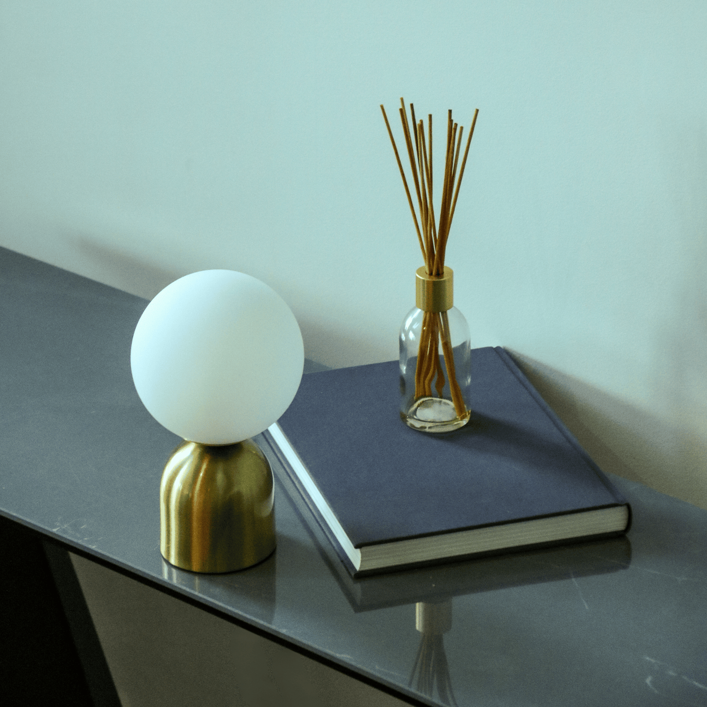 Modern Nordic Glass Ball Gold Decorative Table Lamp | Lumin – Lumin ...