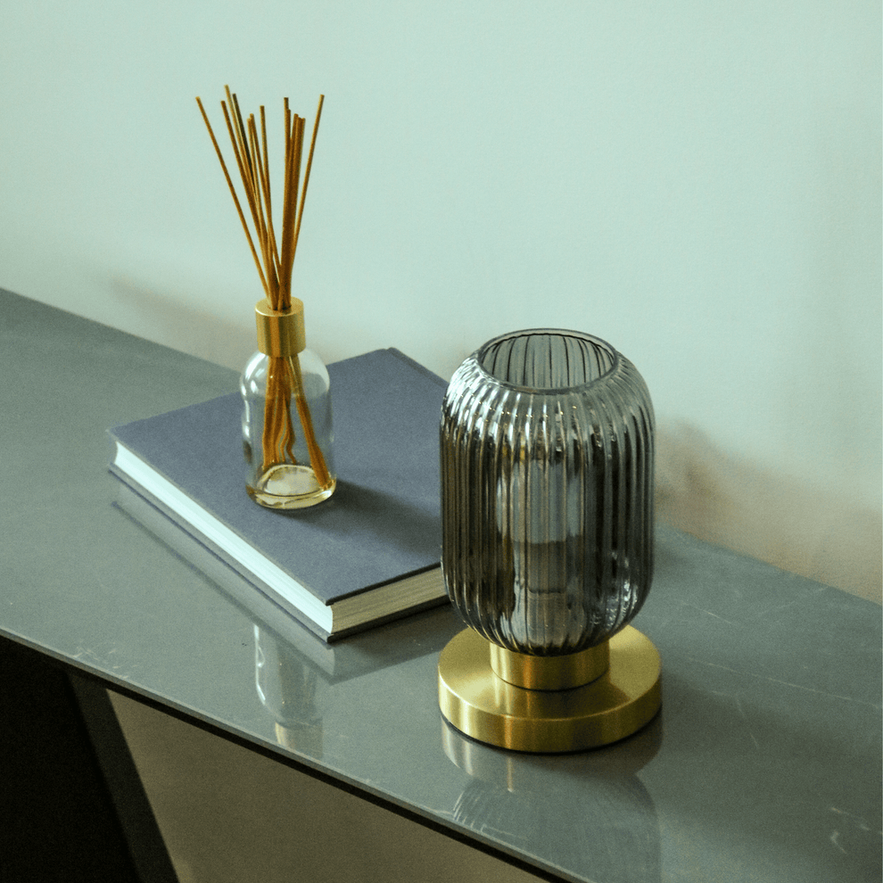 Athena Elegant Glass Decorative Table Lamp | Lumin Lighting