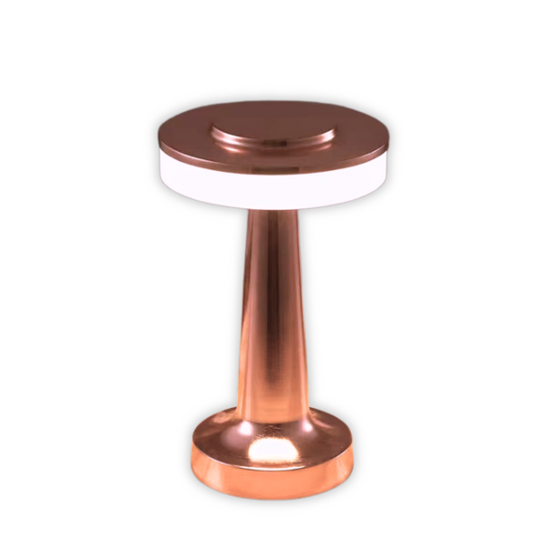 Wide Light Restaurant Cordless Table Lamp | Lumin Lighting